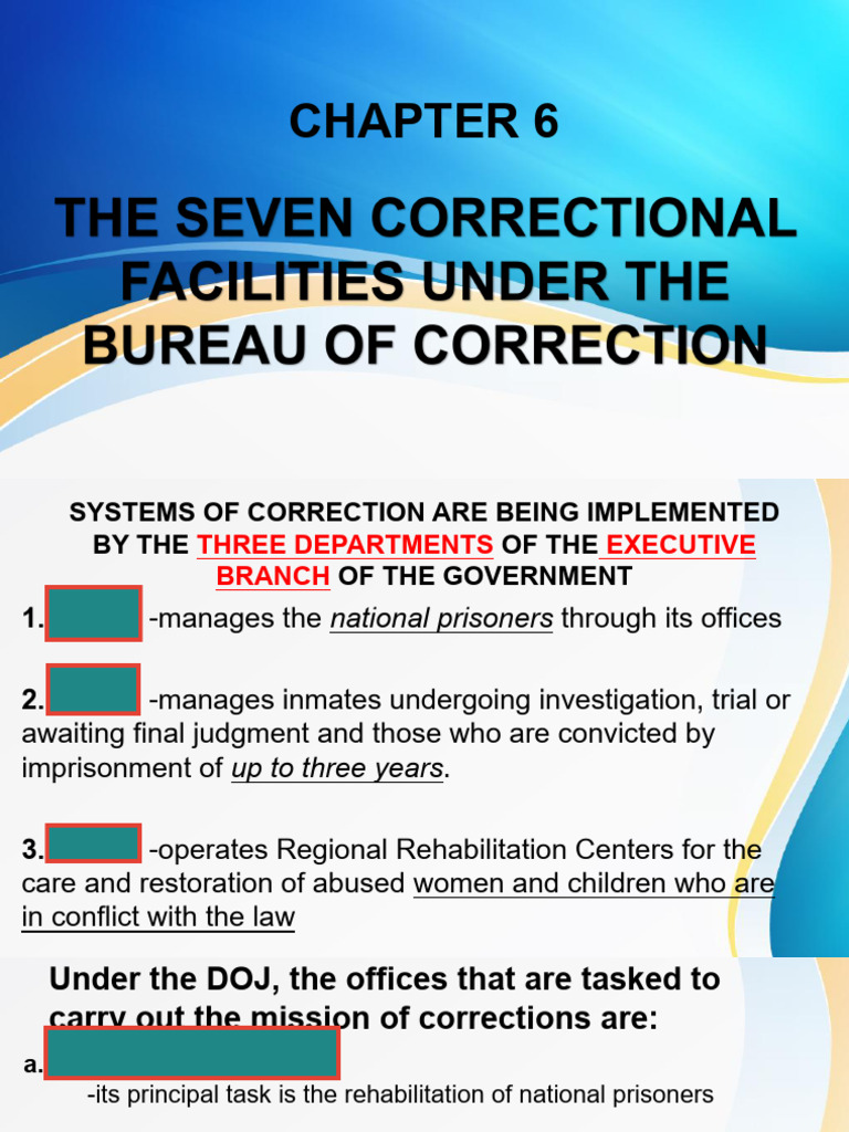 Chapter 6 7 Prison and Penal Farm | PDF