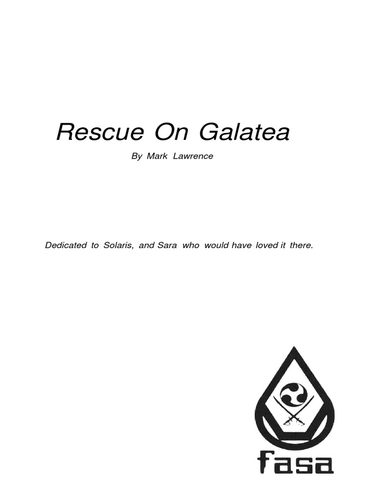 FASA - A06 - Rescue On Galatea | PDF | Wound | Hunting