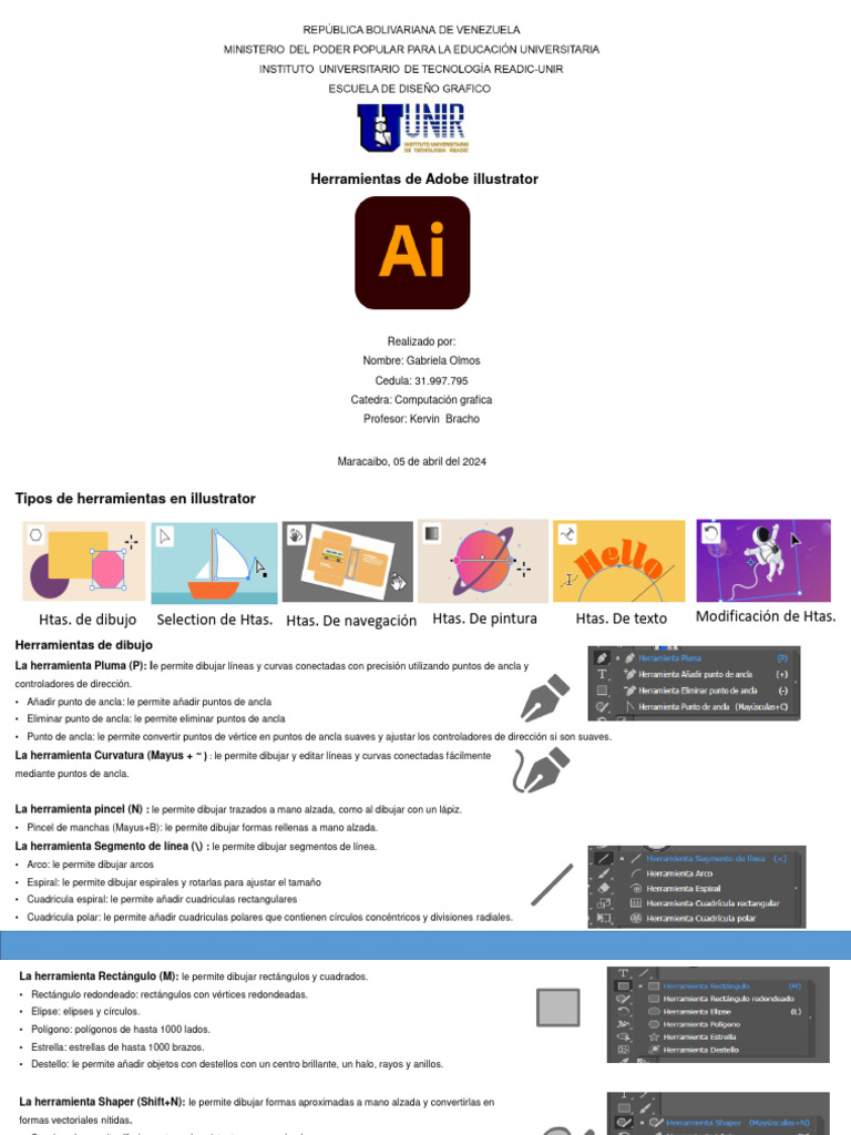 Herramientas illustrator | Descargar gratis PDF | Perspectiva (Gráfica) | Pinturas