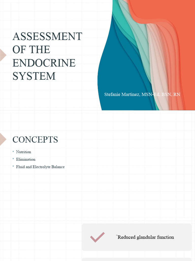 Assessment of the Endocrine System | PDF | Endocrine System ...