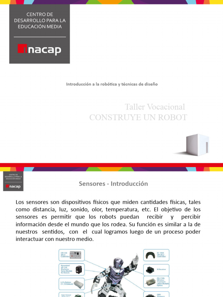 Sensores Y Actuadores Para Robótica Pdf Solenoide Sensor
