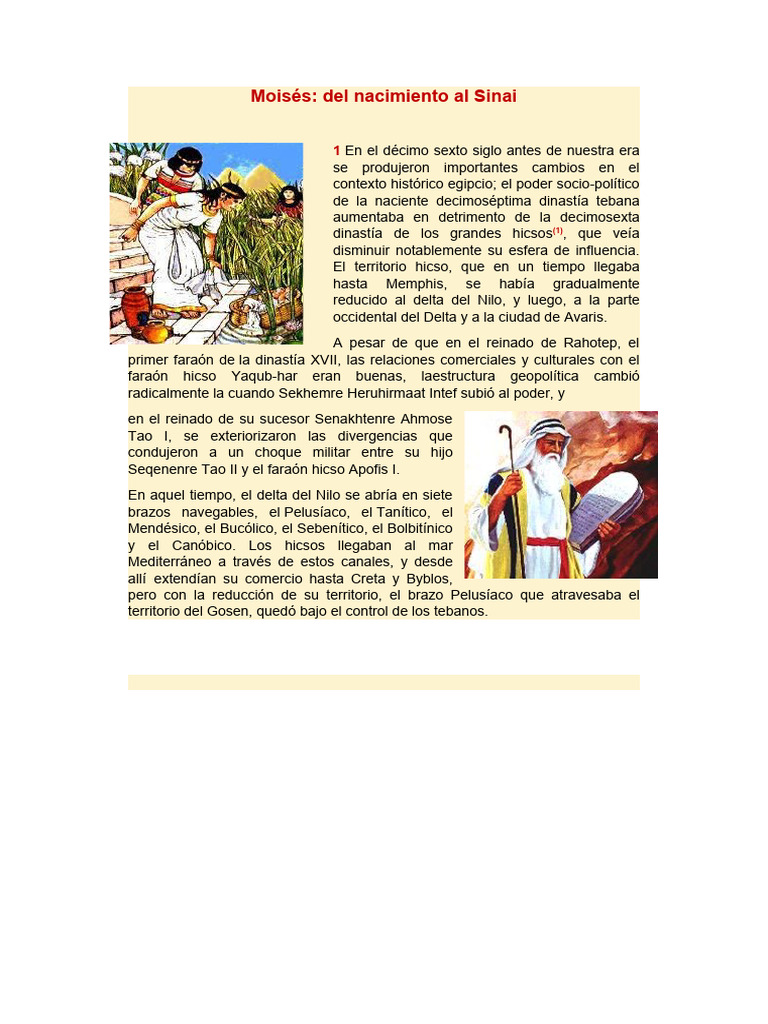 Moisés | PDF | Moisés | Abrahán