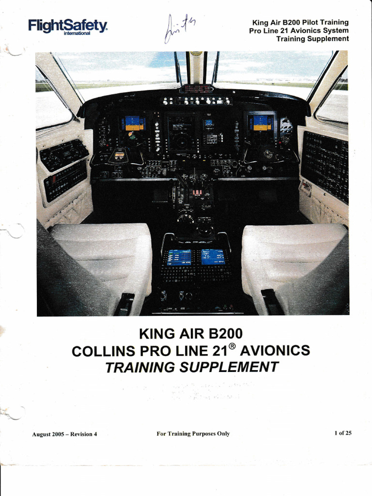 Pro Line 21 Avionics System Training Supplement | PDF | Avionics ...