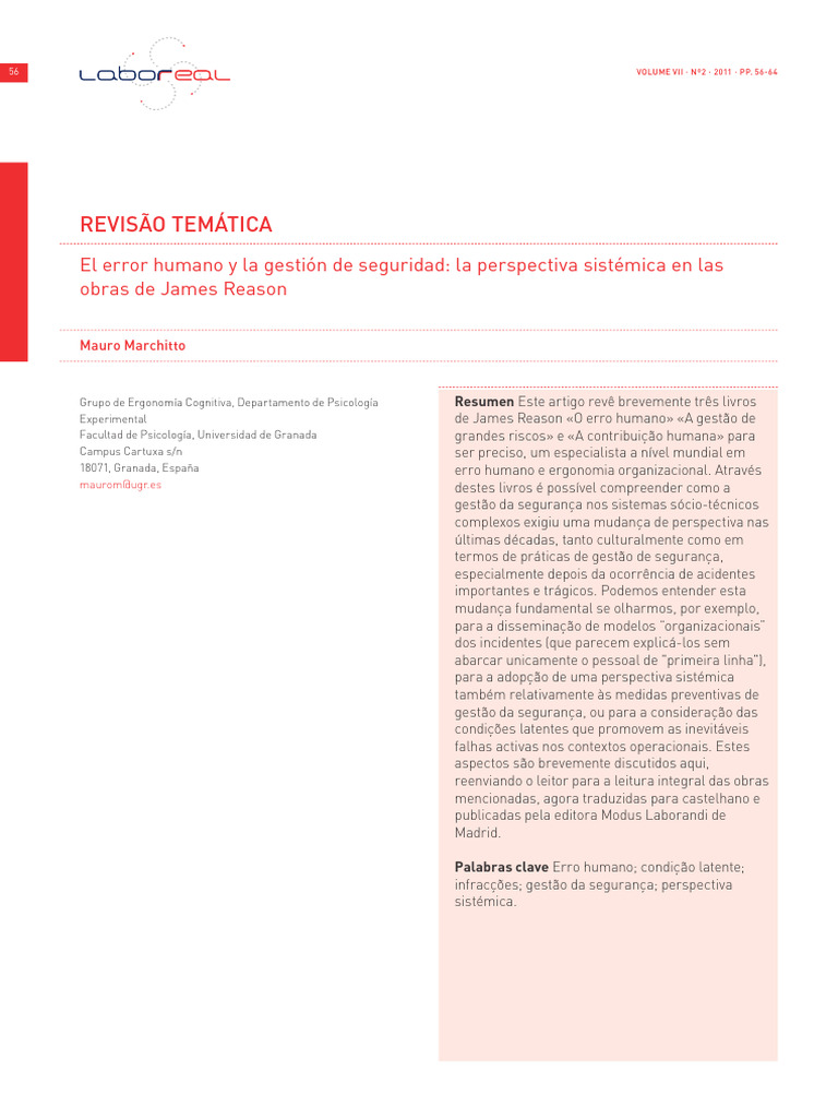 Modelo-Reason | Descargar gratis PDF | Sicología | Mente