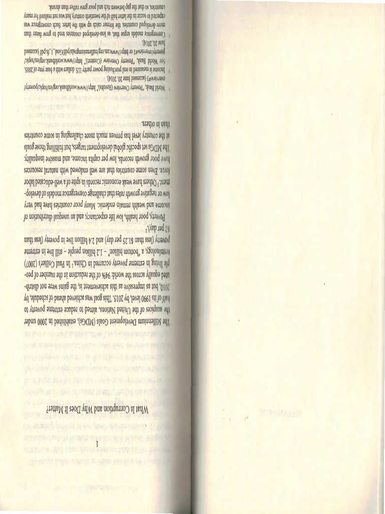 ROSE-ACKERMAN - What Is Corruption | PDF | Poverty | Poverty & Homelessness