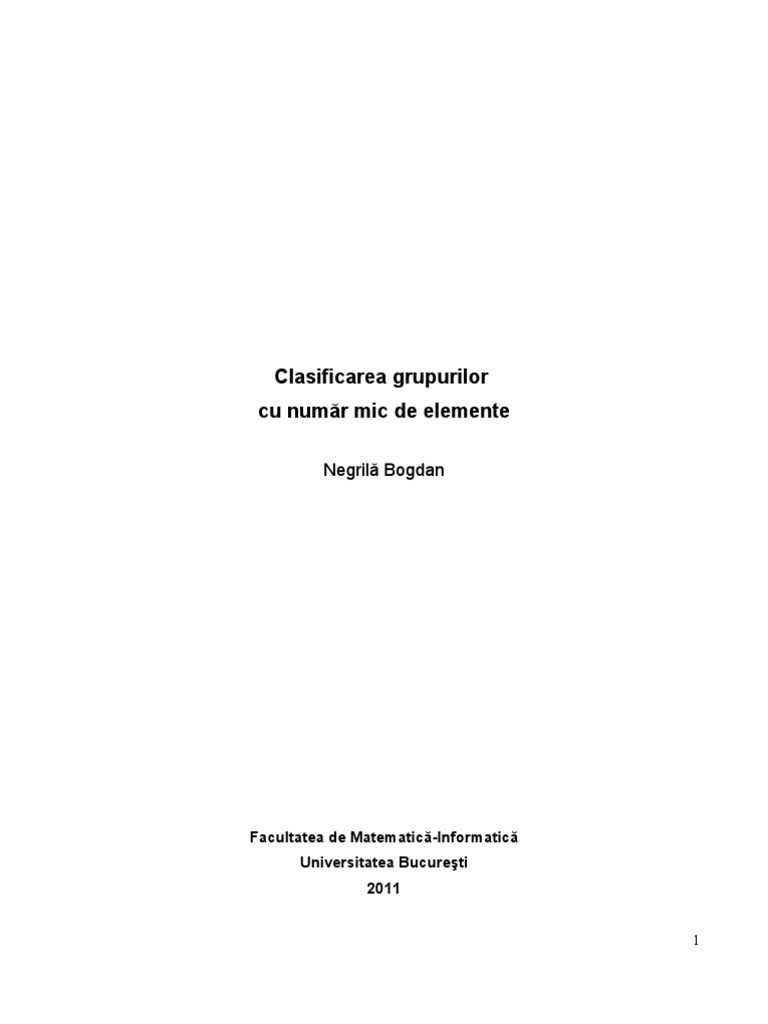 Licenta Forma Finala | PDF