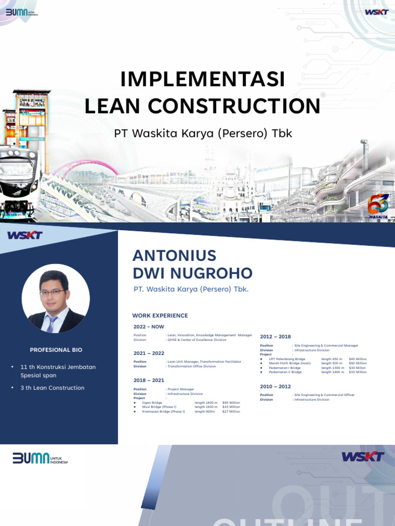 6 Implementasi Lean Construction - PT. Waskita Karya | PDF