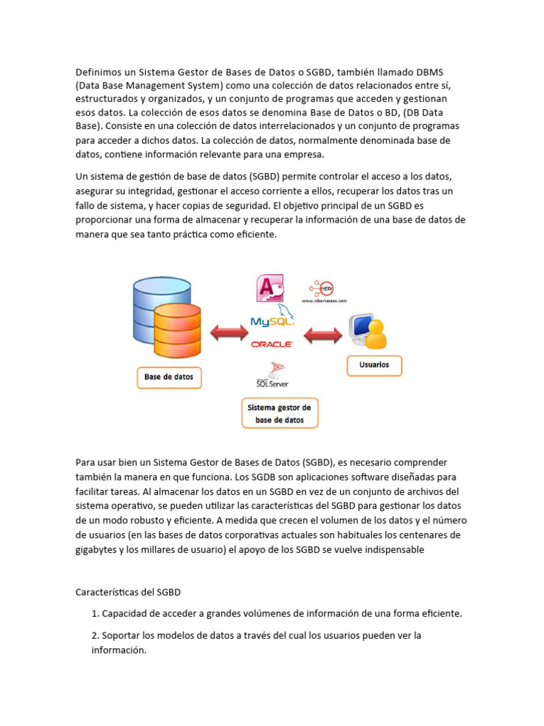 GESTORES (1) | PDF | Mi sql | Bases de datos