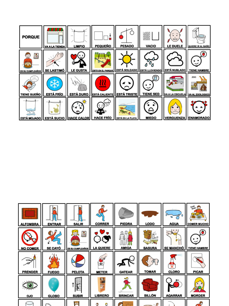 Pictos ¿Por Qué? | PDF