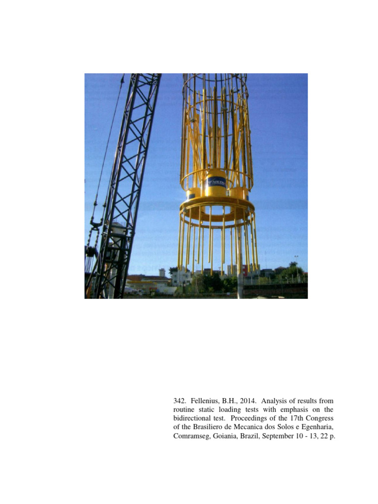 Bidirectional Test Analysis for Piles | PDF | Deep Foundation