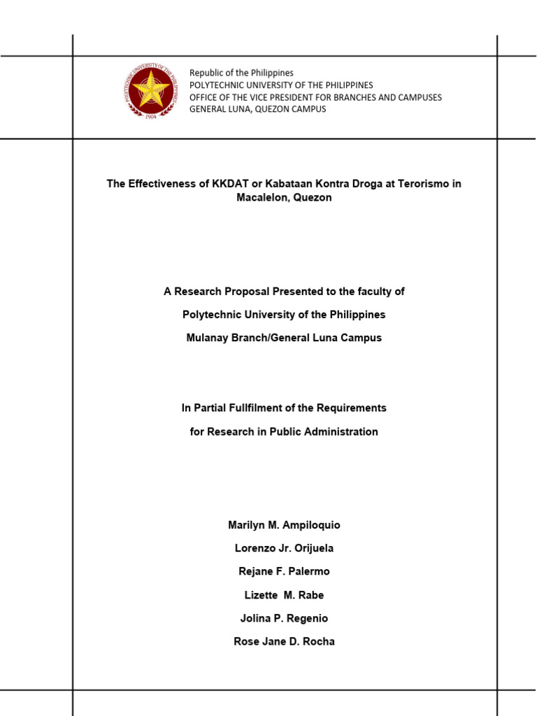 KKDAT-Chapter-1-5 Final | PDF | Standard Deviation | Questionnaire