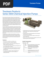 Texsteam Chemical Injection Pumps Guide | PDF | Technology & Engineering