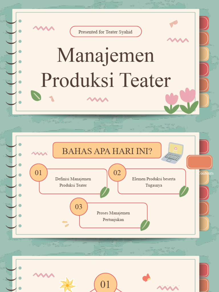 Manajemen Produksi Teater | PDF