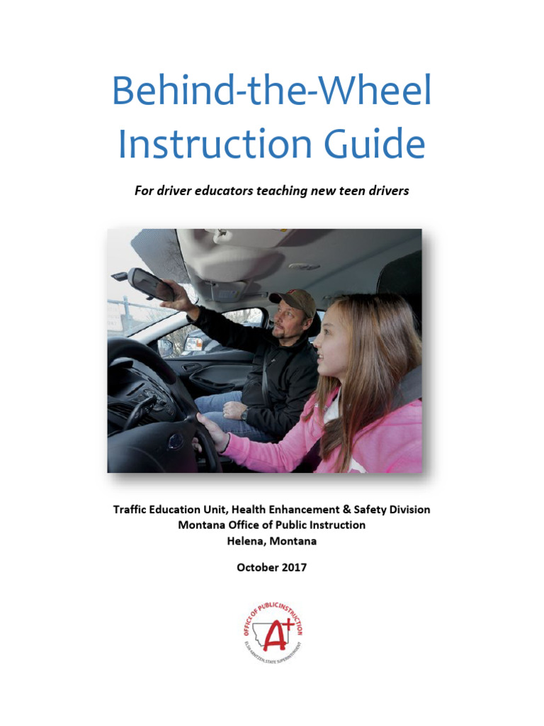In-Car Instruction Guide for Teen Drivers | PDF | Traffic | Learning