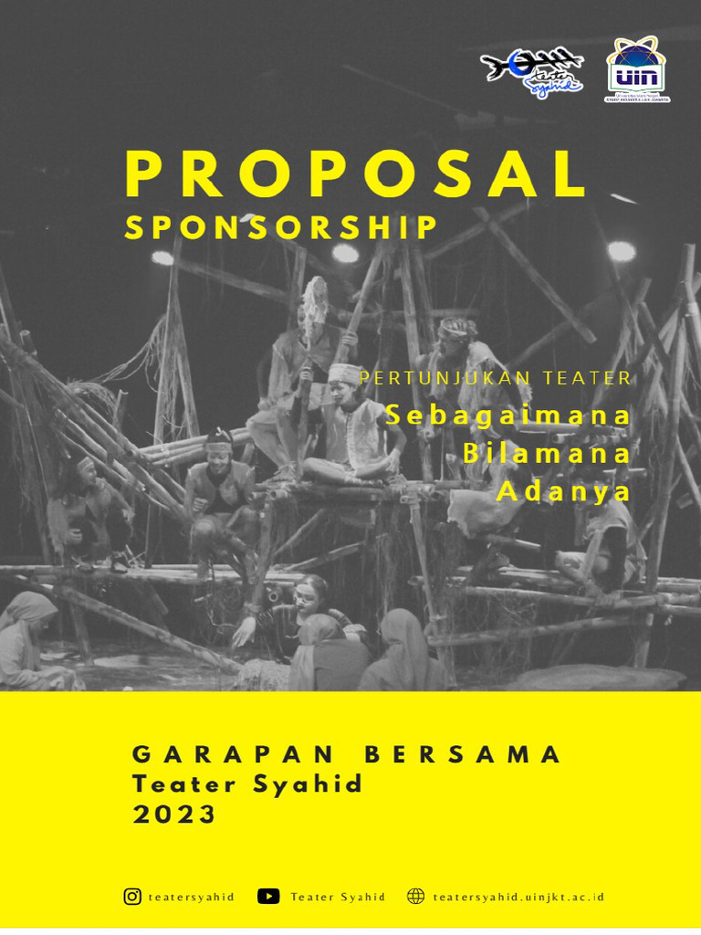 Proposal Sponsorship - SBA - Teater Syahid 2023 - 3MB | PDF