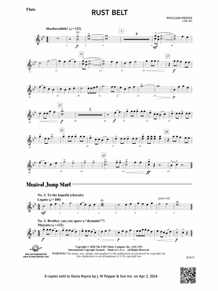 Rust Belt Flute | PDF