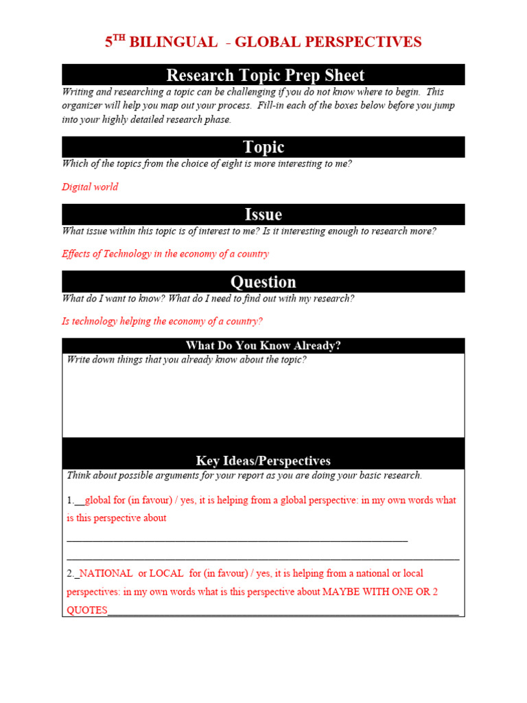 5th GP - Research Paper Organizer WITH NOTES | PDF | Career & Growth ...