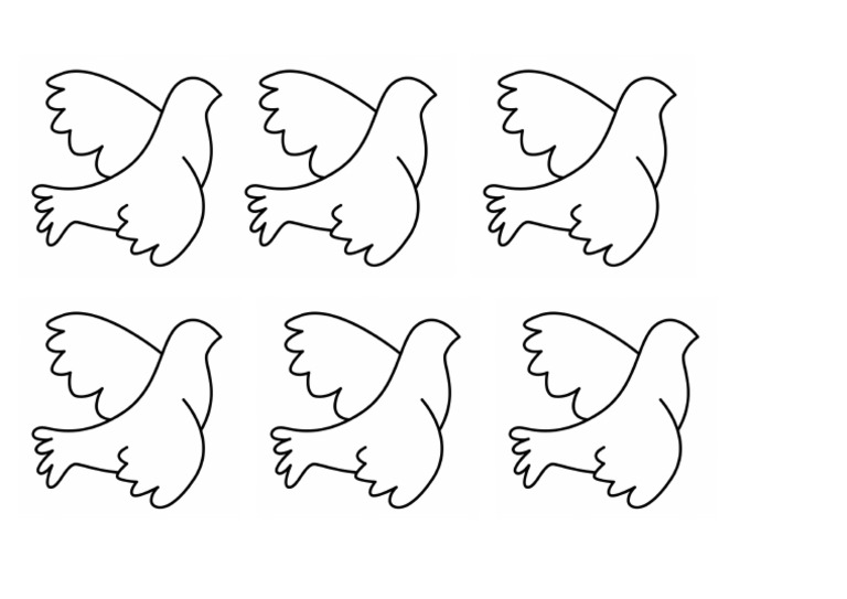 palomas imprimir | PDF