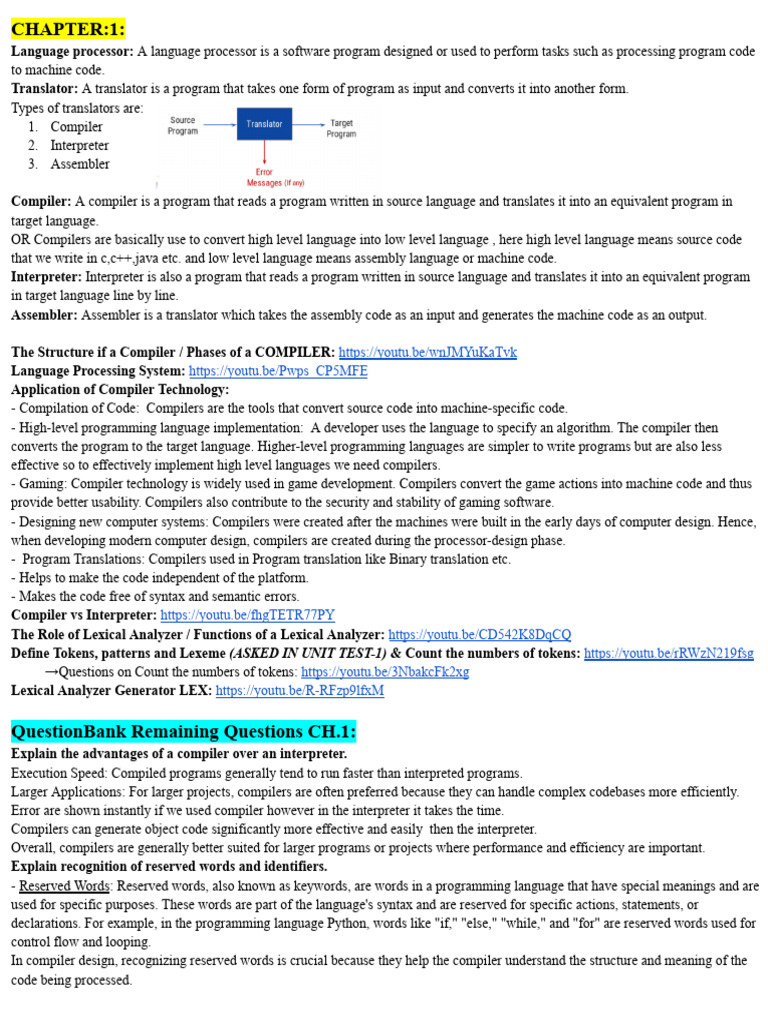 DLP_FINAL | Download Free PDF | Parsing | Compiler