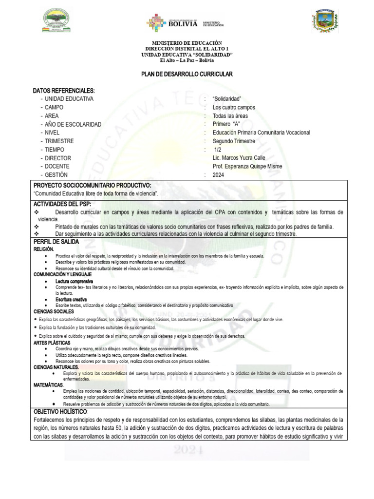 PDC 1 | PDF | Comunidad