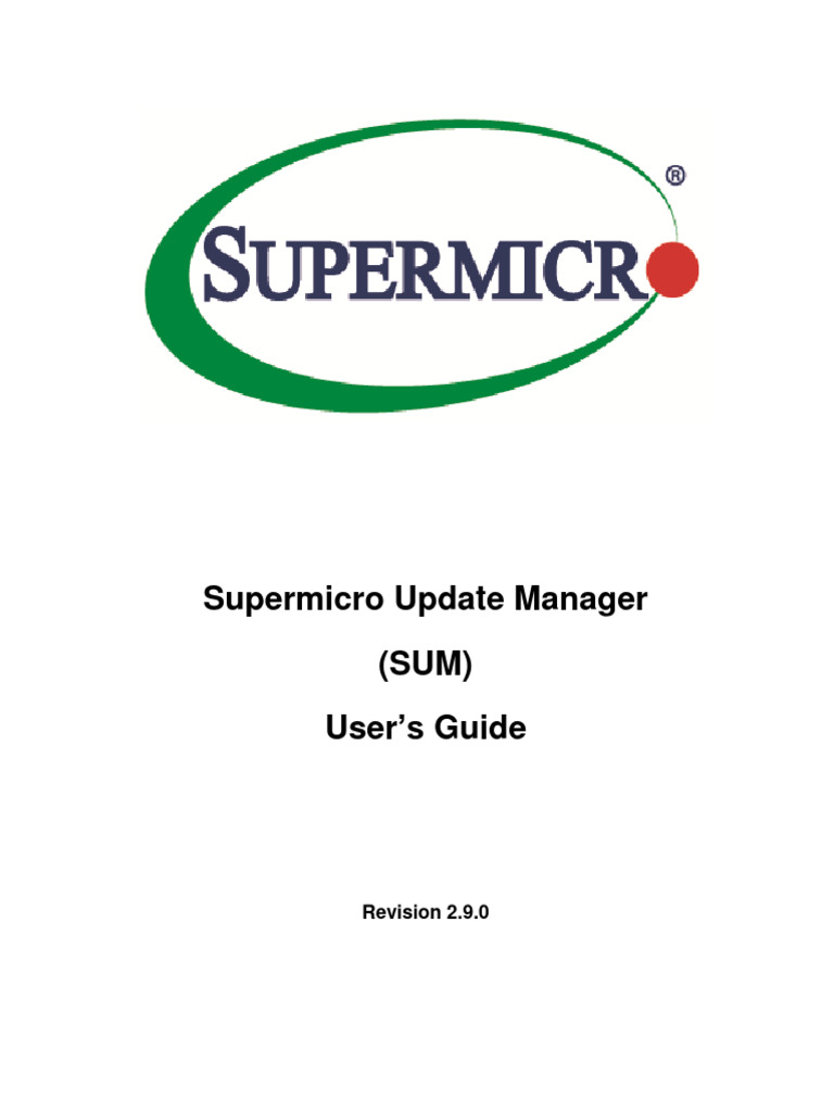 SUM UserGuide | PDF | Bios | Booting