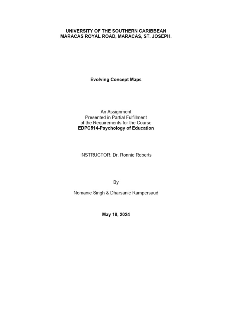 Explanations for Concept Maps | Download Free PDF | Constructivism ...