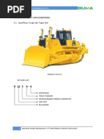 Spesifikasi dan Komponen Dozer D85ESS | PDF