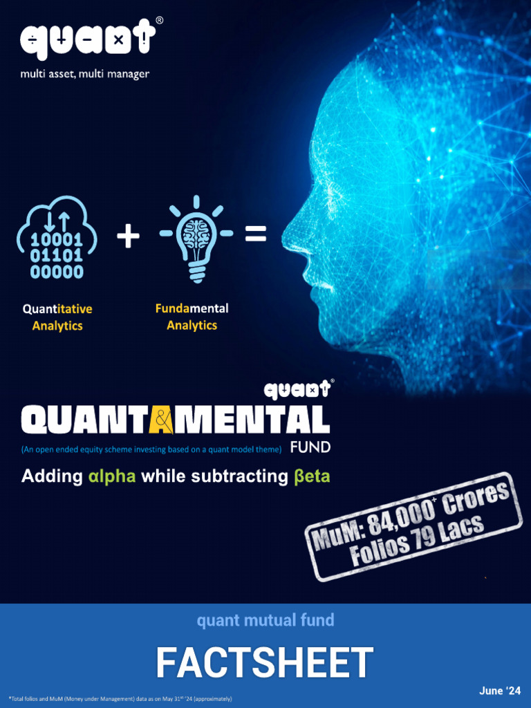 Quant - Factsheet - June 2024 | PDF | Investing | Investment Management
