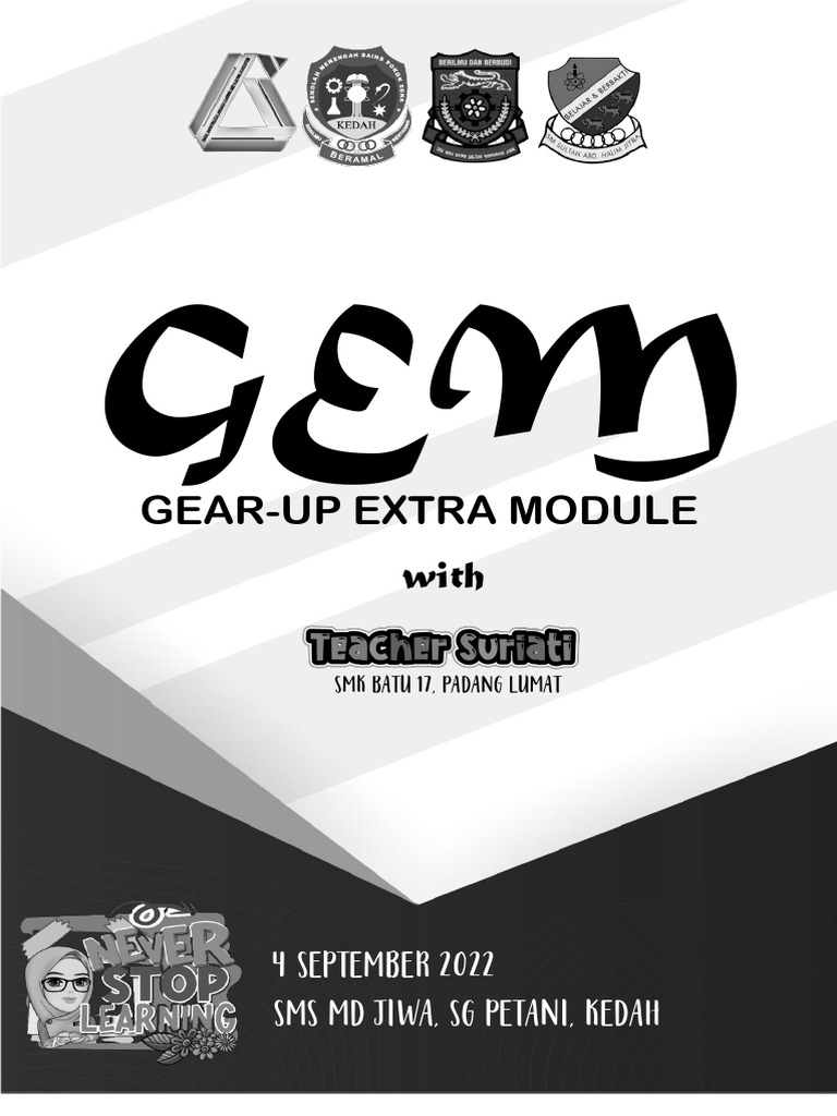 GEAR UP EXTRA MODULE | PDF | Syntax | Grammar