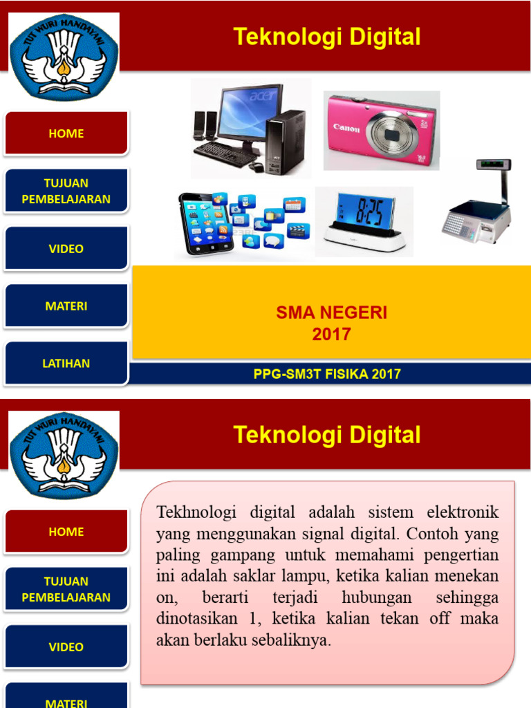 Ppt Teknologi Digital Pdf