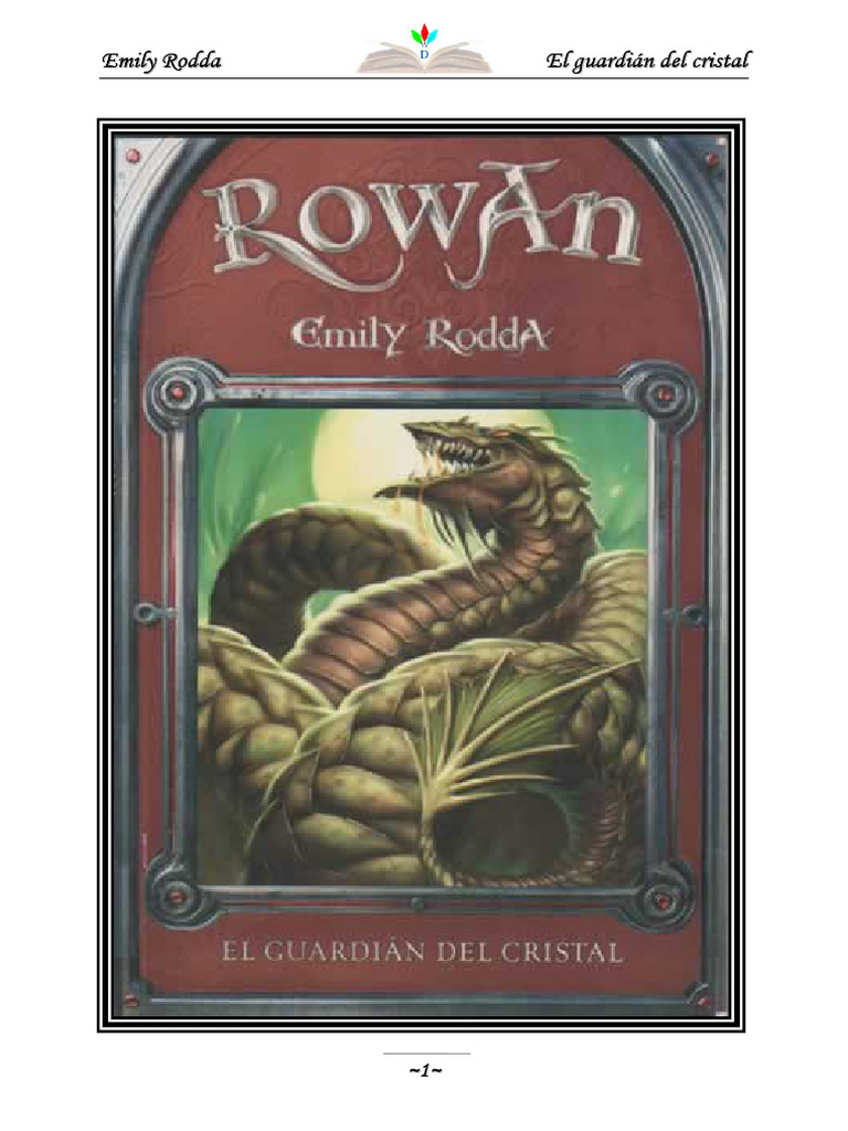 Rodda Emily - Rowan 03 - El Guardian Del Cristal | PDF | Poesía