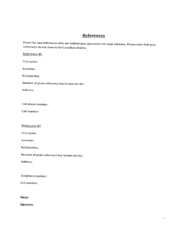 Reference Sheet | PDF