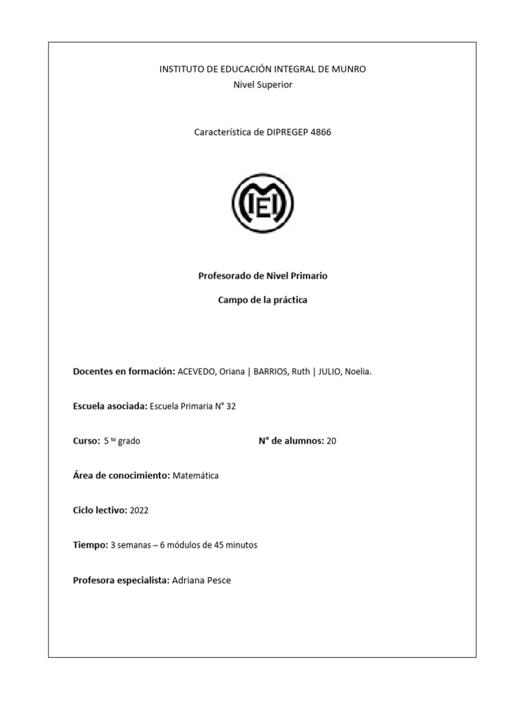 Final. Proporcionalidad Directa | PDF | Educación primaria | Enseñando