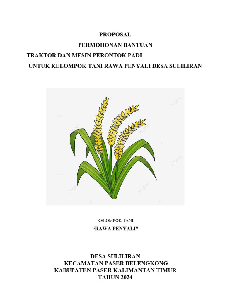 CONTOH PROPOSAL Pagar | PDF
