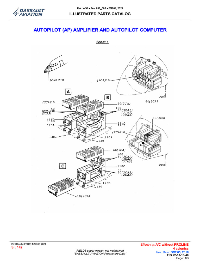 Fig 22-10-10-40-Autopilot (Ap) Amplifier and Autopilot Computer | PDF ...