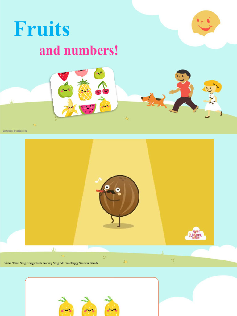 8 - Fruits and Numbers | PDF | Fruit | Crops