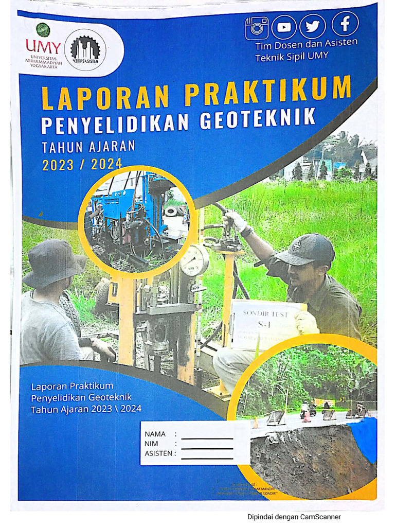 Laporan Penyelidikan Geoteknik_Raditya Deshprya P | PDF
