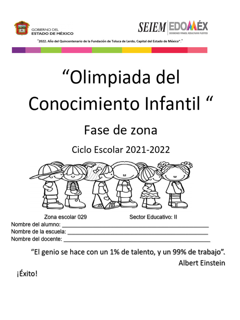 EXAMEN DE OLIMPIADA 2022 | PDF | Agua | México