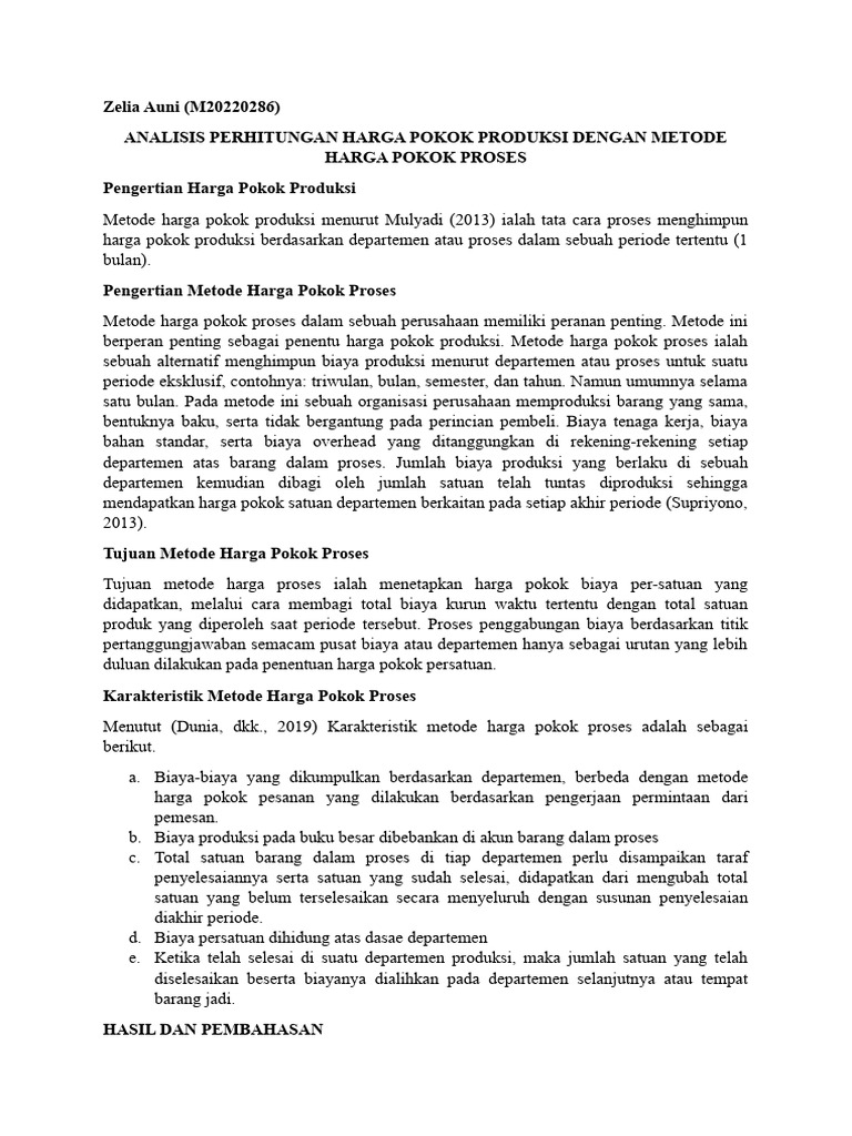 Resume SIA Zelia A | PDF | Bisnis