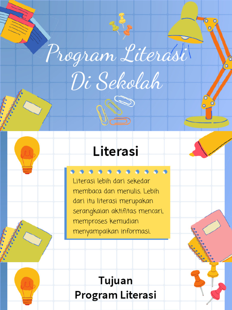 Program Literasi Sekolah | PDF | Karier & Perkembangan