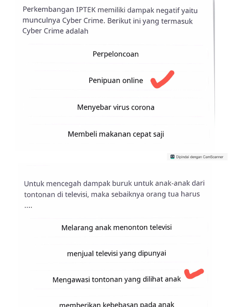 Latihan PH Ips Globalisasi KLS 9 | PDF