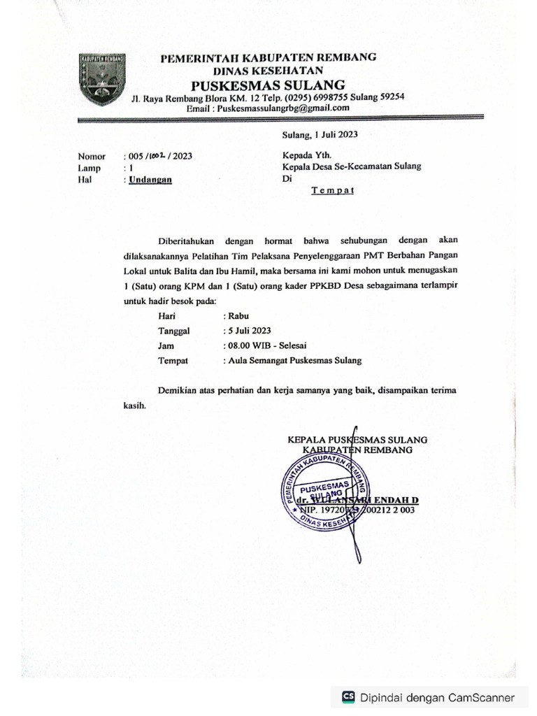 bukti Pelatihan PMT bln Juli 2023 | PDF
