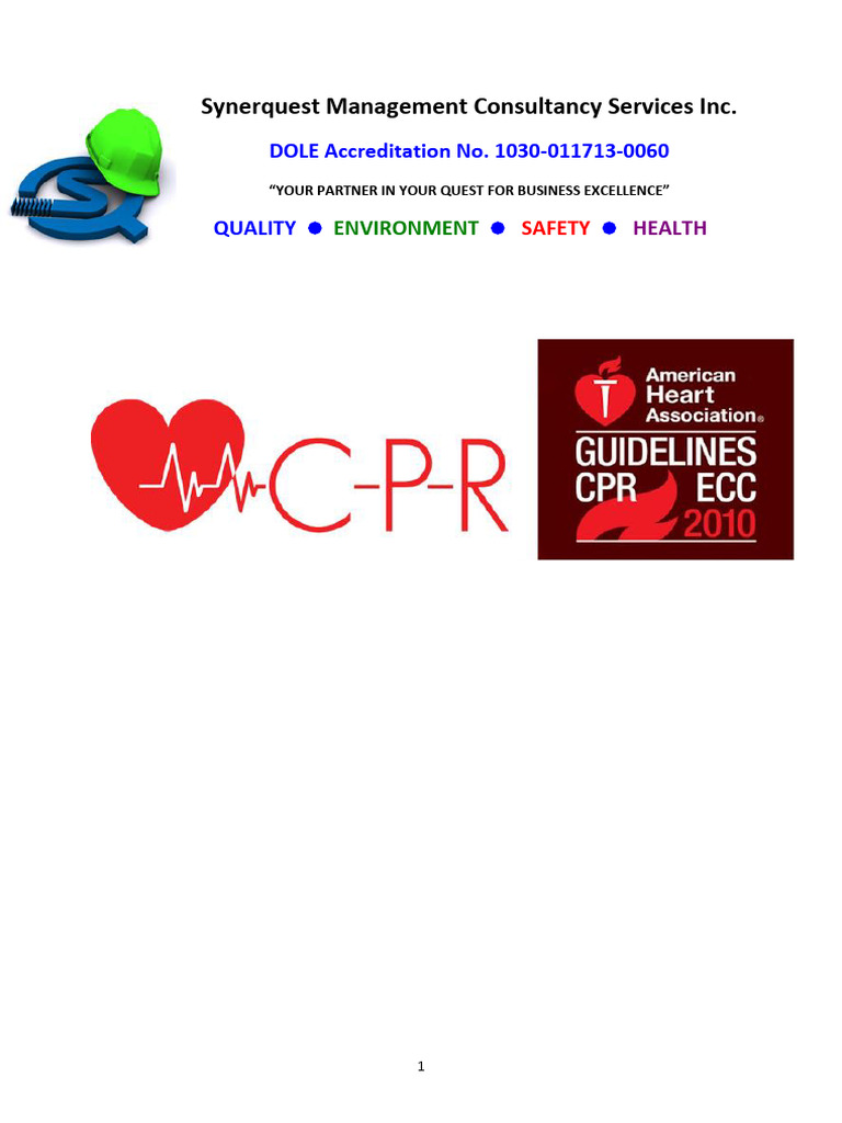 BLS Manual 2013 | Download Free PDF | Cardiopulmonary Resuscitation ...
