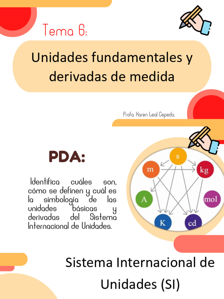 Unidades Fundamentales y Derivadas del SI | PDF | Química Física | Física