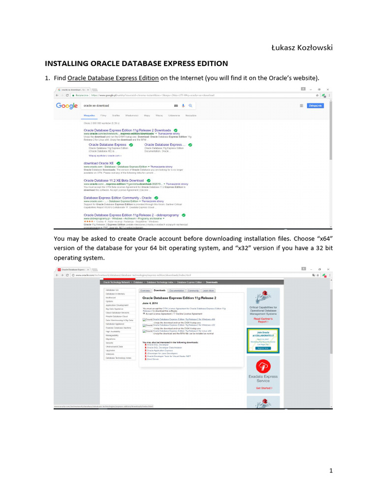 Database Installation Manual | PDF | Databases | Sql