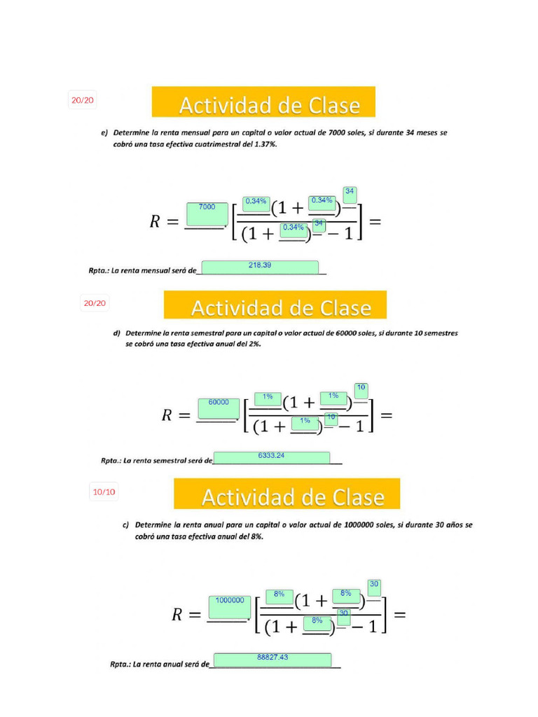 Semana 8 de Matematica. F | PDF