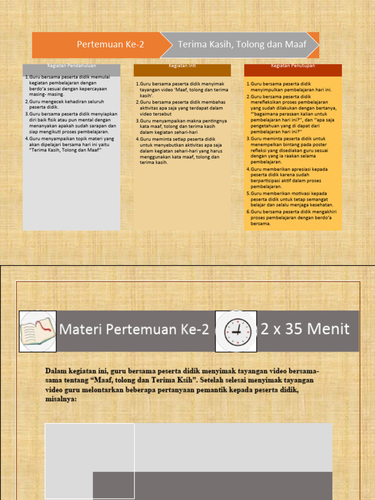 Modul Ajar 4 Kata Ajaib | PDF | Karier & Perkembangan | Pengembangan Diri