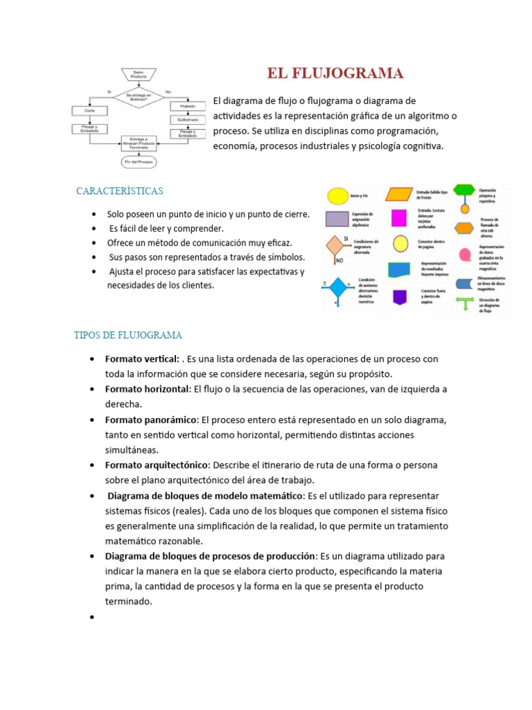 El Flujograma | PDF | Informática | Tecnología