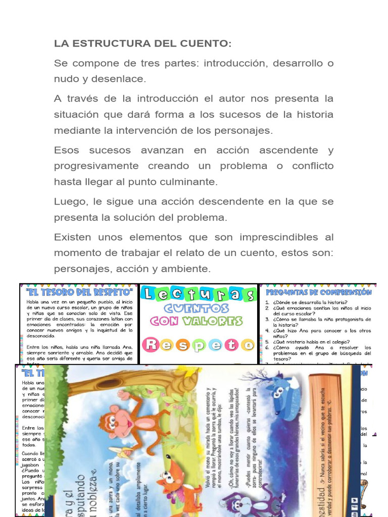 La Estructura Del Cuento | PDF | Crecimiento personal y profesional ...