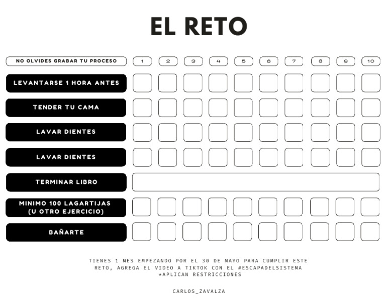 El reto | PDF